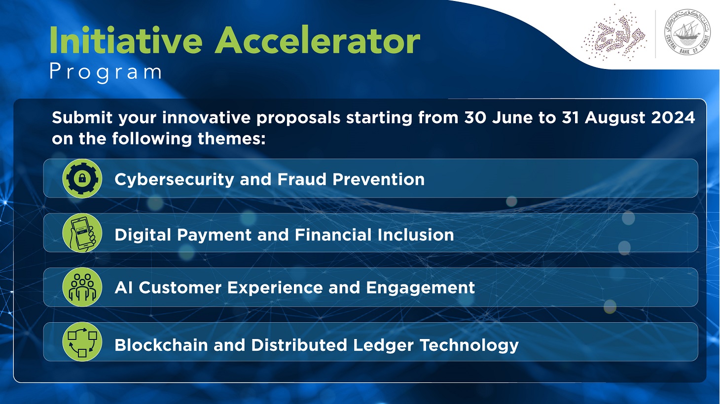 20.06.24 | Announcement | CBK Launches Initiative Accelerator Program at Innovation Hub Wolooj